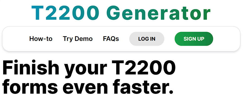 How to use T2200 Generator Application